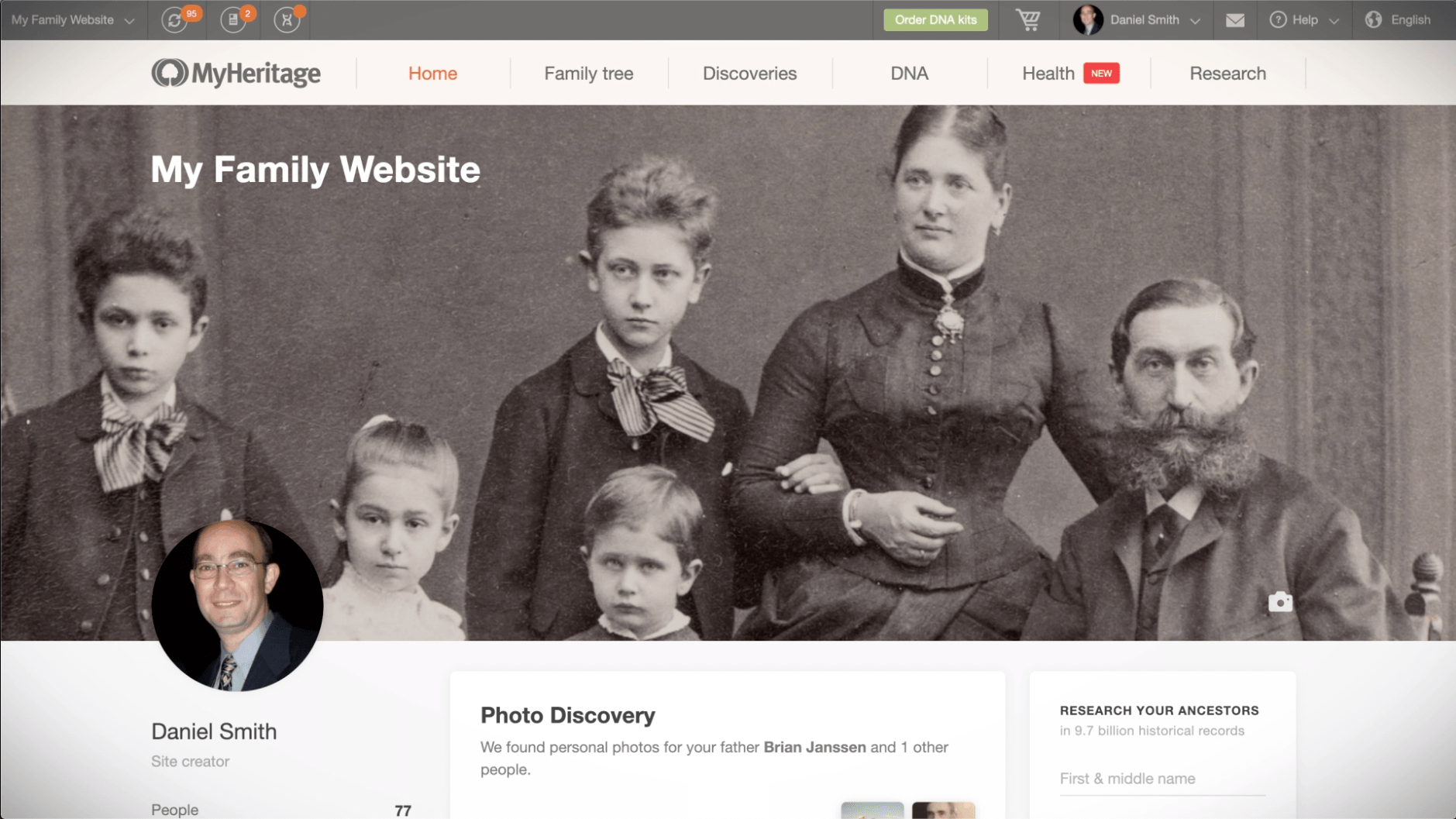 Hvordan ændrer Jeg Navnet På Min Familieside Og Slægtstræ? - MyHeritage Vidensbase